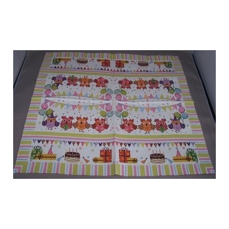 papieren lunch servetten - Feest uiltjes | Geschenkenlaantje