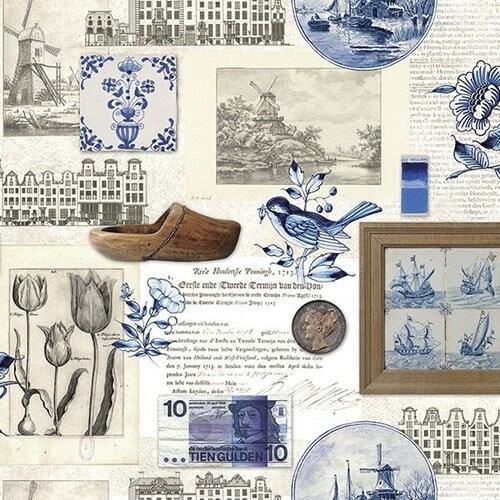 Ambiente - Lunch Napkin - Authentic Holland | Geschenkenlaantje