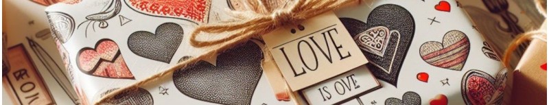 Liefdes cadeaupapier | Geschenkenlaantje